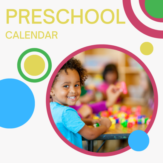 Preschool Calendar